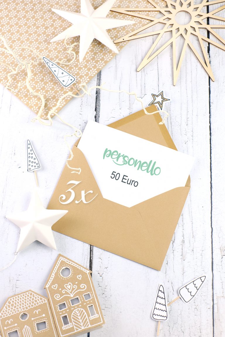 DIYnachten Personalisierte Gutscheinbox von Personello